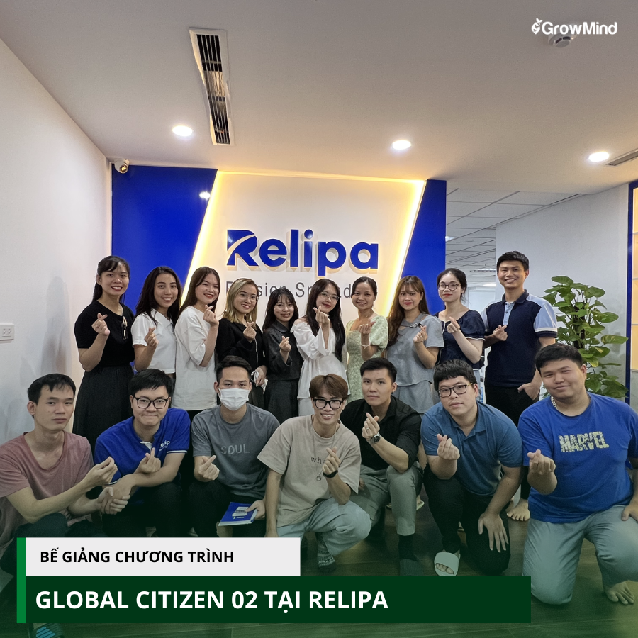 TÂN CỬ NHÂN NHÀ RELIPA GLOBAL - TỐT NGHIỆP XUẤT SẮC KHÓA HỌC GLOBAL CITIZEN - GrowMind