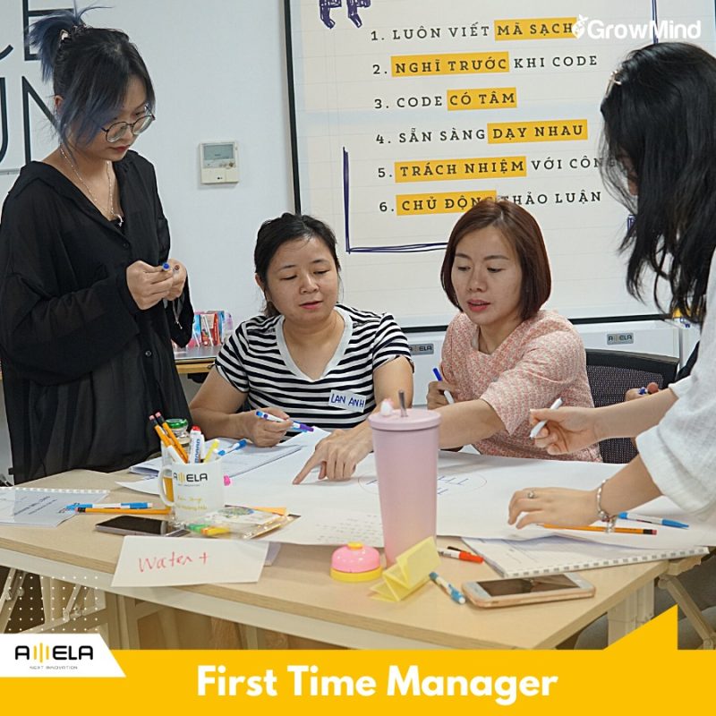 KHÓA HỌC "FIRST TIME MANAGER" DÀNH CHO NHỮNG THÀNH VIÊN "LẦN ĐẦU LÀM SẾP" - GrowMind