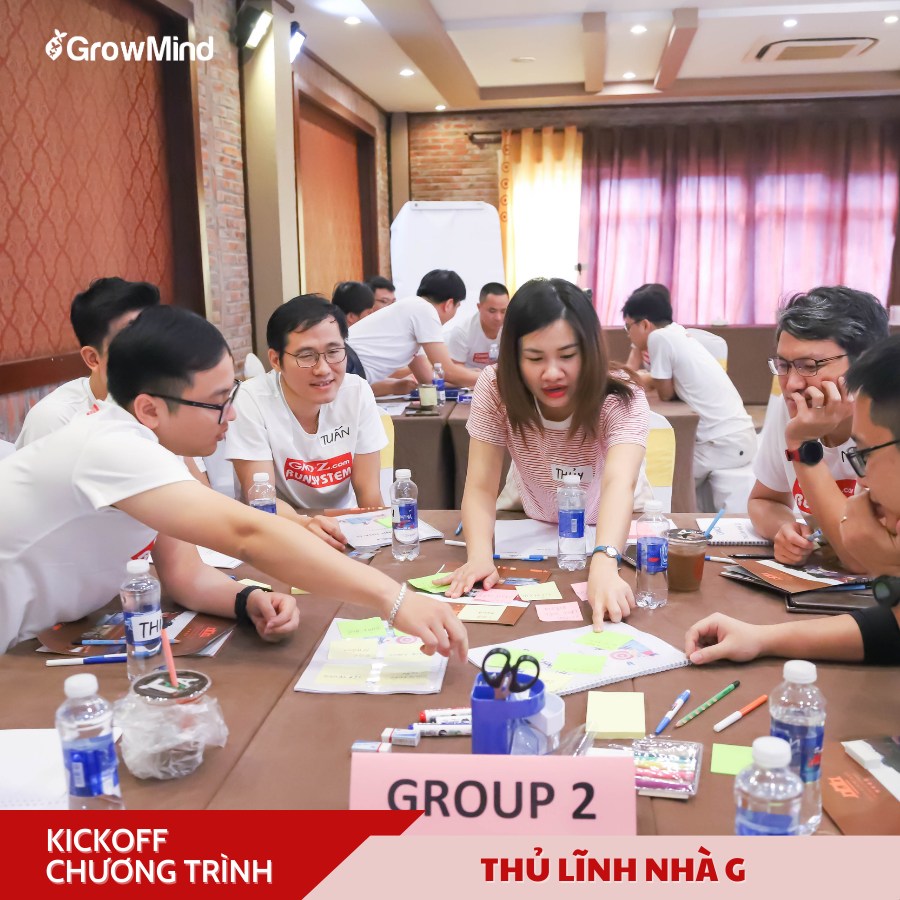 KHỞI ĐỘNG CHƯƠNG TRÌNH “THỦ LĨNH NHÀ G” TẠI GMO - GrowMind